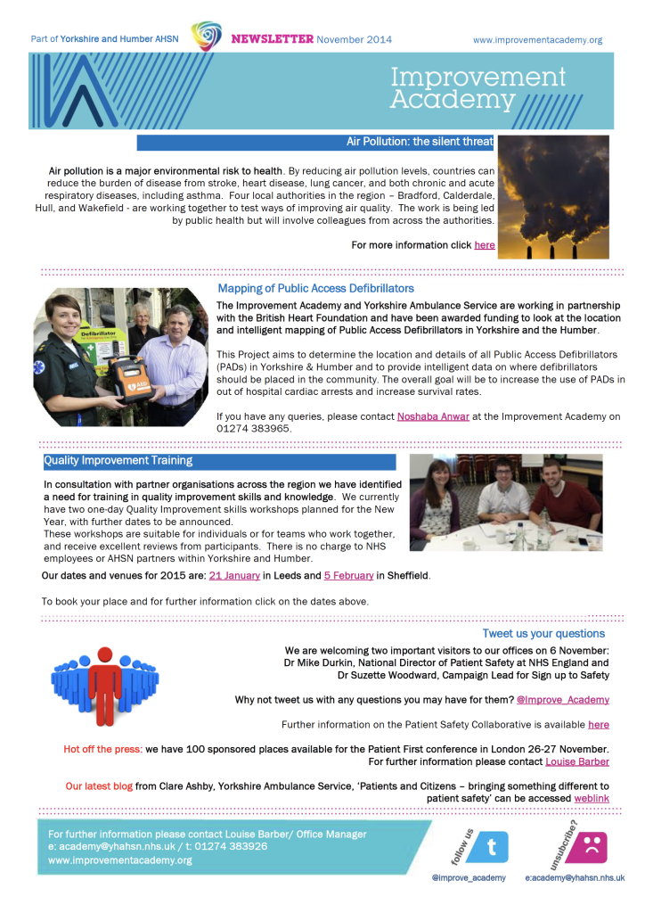 May 2019 - Improvement Academy